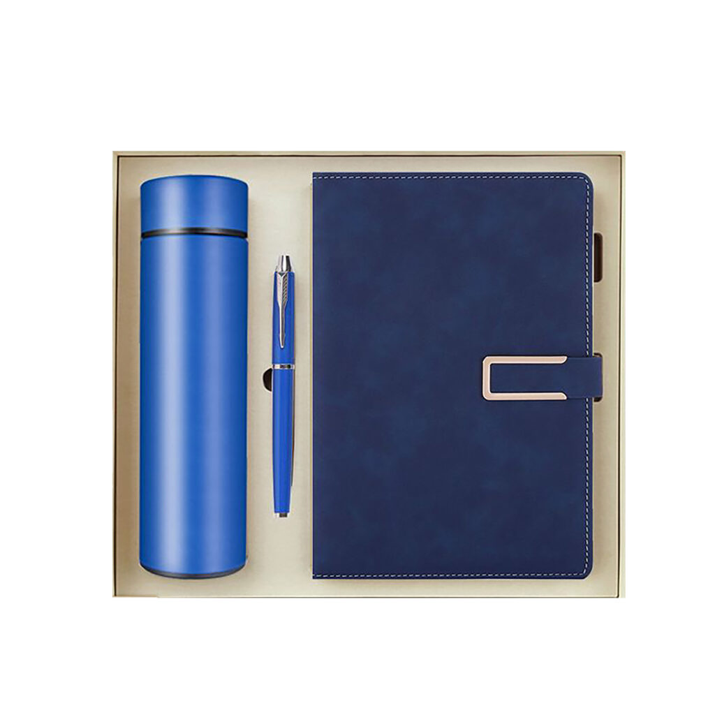 Corporate Premium Gifts Set - Thermos Flask, Notebook with Pen Set ...